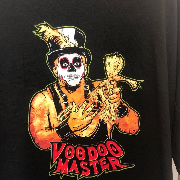 Shirts | Papa Shango Voodoo Master Wrestling Tshirt 2xl Wwe Wwf Rare ...